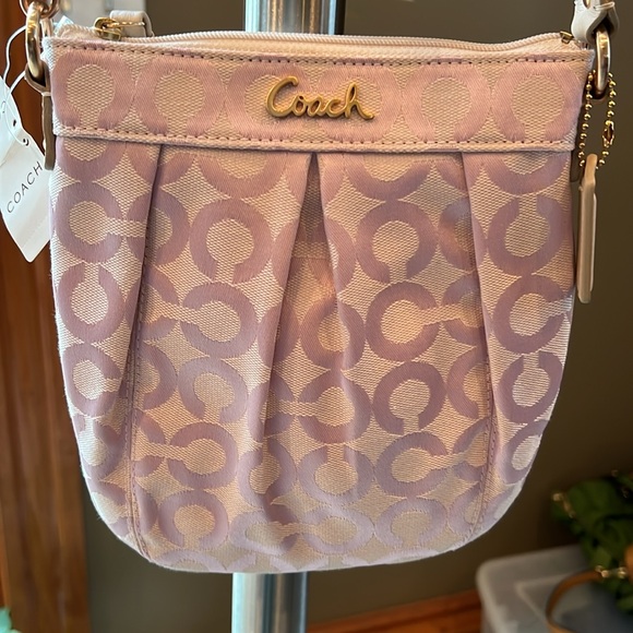Coach | Bags | Coach Purse Crossbody Dusty Rose Beautiful New | Poshmark